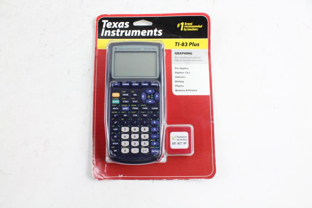 Texas Instrument Calculator, No Batteries | Property Room