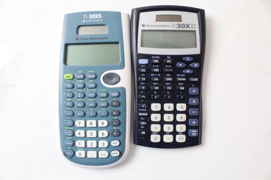 Texas Instrument Calculators, 2 Pieces | Property Room
