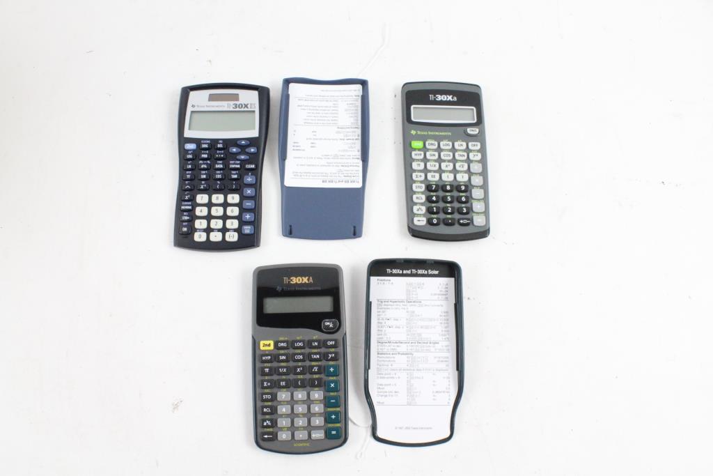 Texas Instrument Calculators, 3 Pieces | Property Room