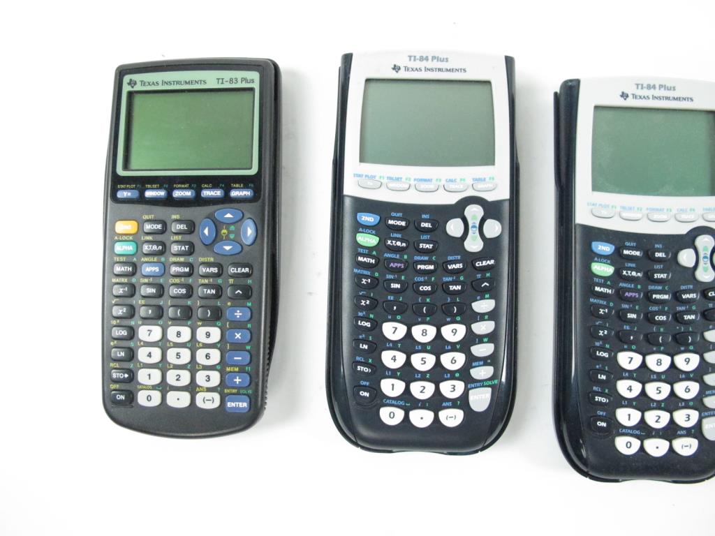 Texas Instrument Calculators, 5 Items | Property Room