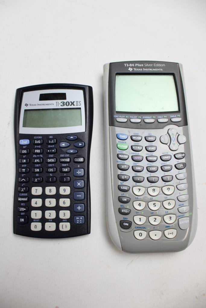 Texas Instrument Scientific Calculators: 2 Items | Property Room