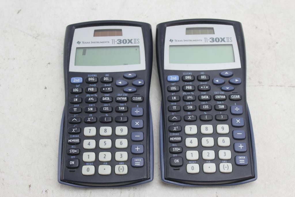 Texas Instrument TI-30x II S Scientific Calculator: 2 Items | Property Room