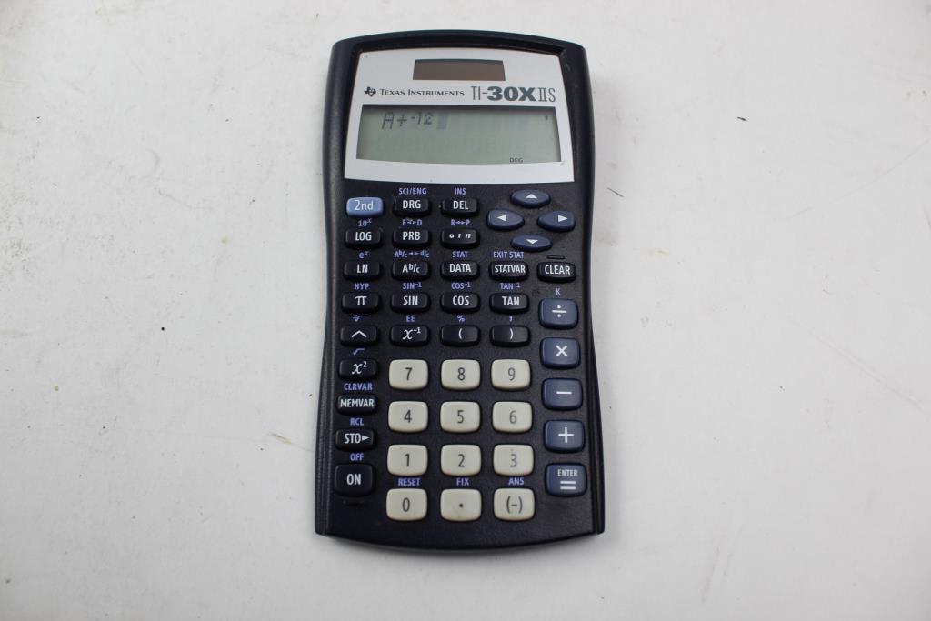 Texas Instrument TI-30X IIS Scientific Calculator | Property Room