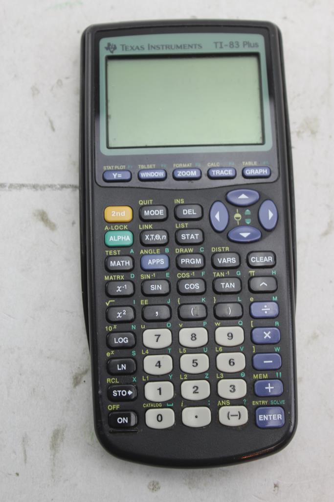 Texas Instrument TI-83 Plus Scientific Calculator | Property Room