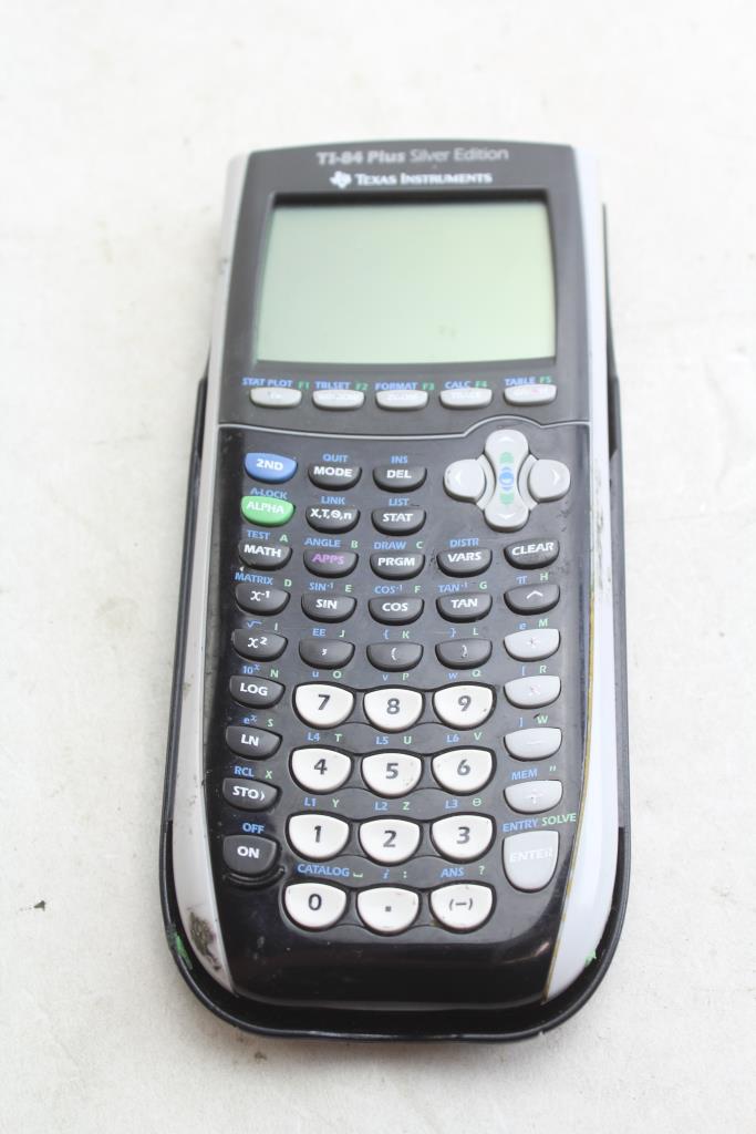Texas Instrument TI-84 Plus Silver Edition Scientific Calculator ...