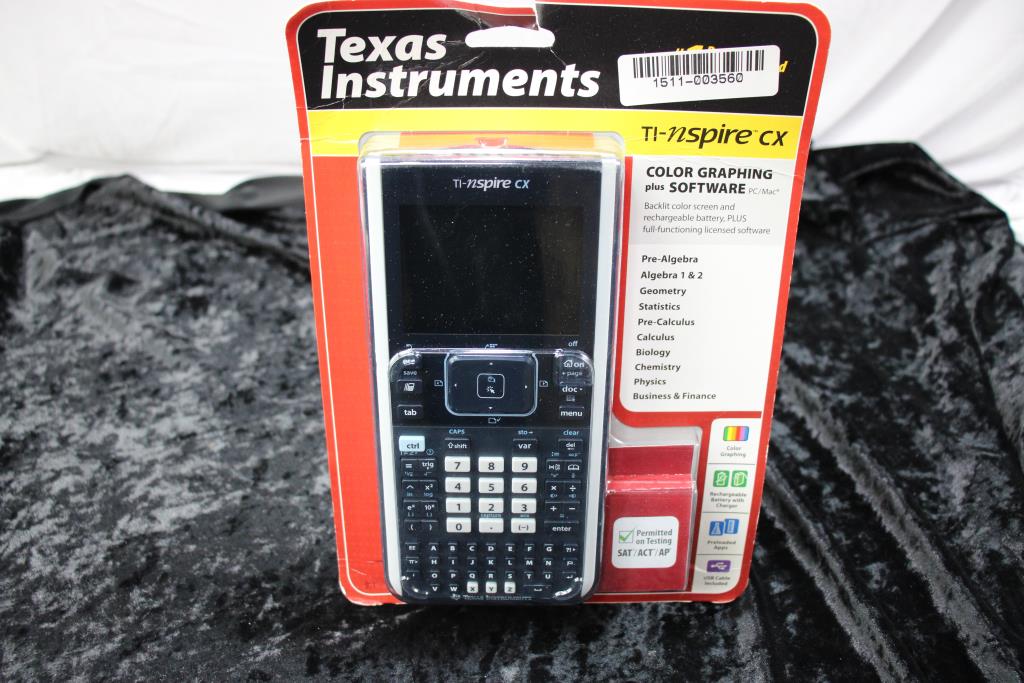 Texas Instruments Color Graphing Plus Software Calculator | Property Room