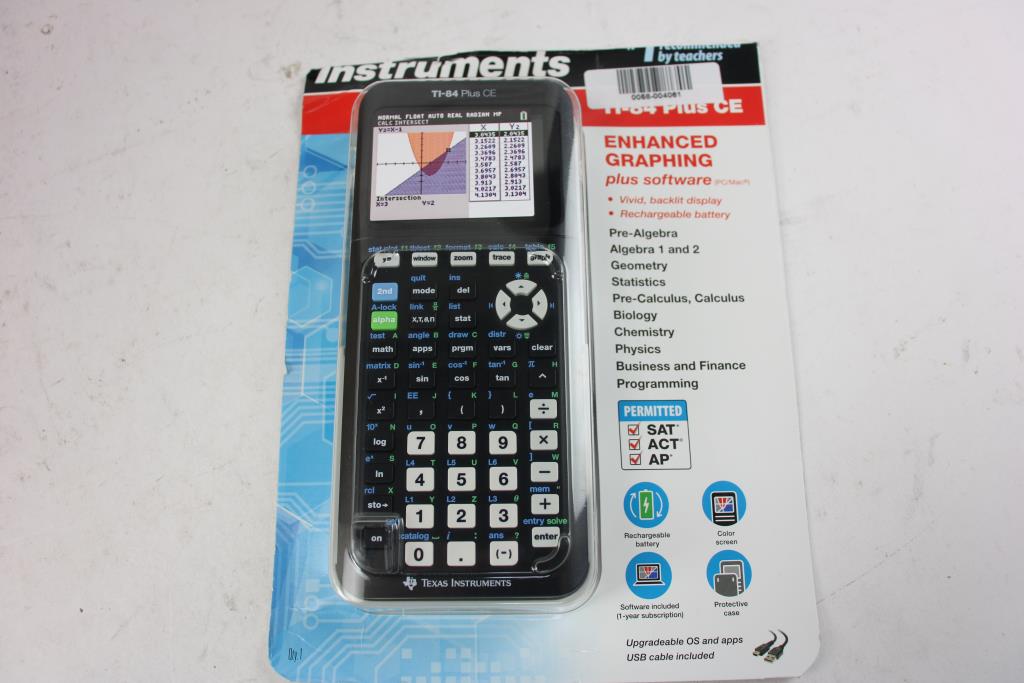 Texas Instruments Enhanced Graphing Calculator | Property Room