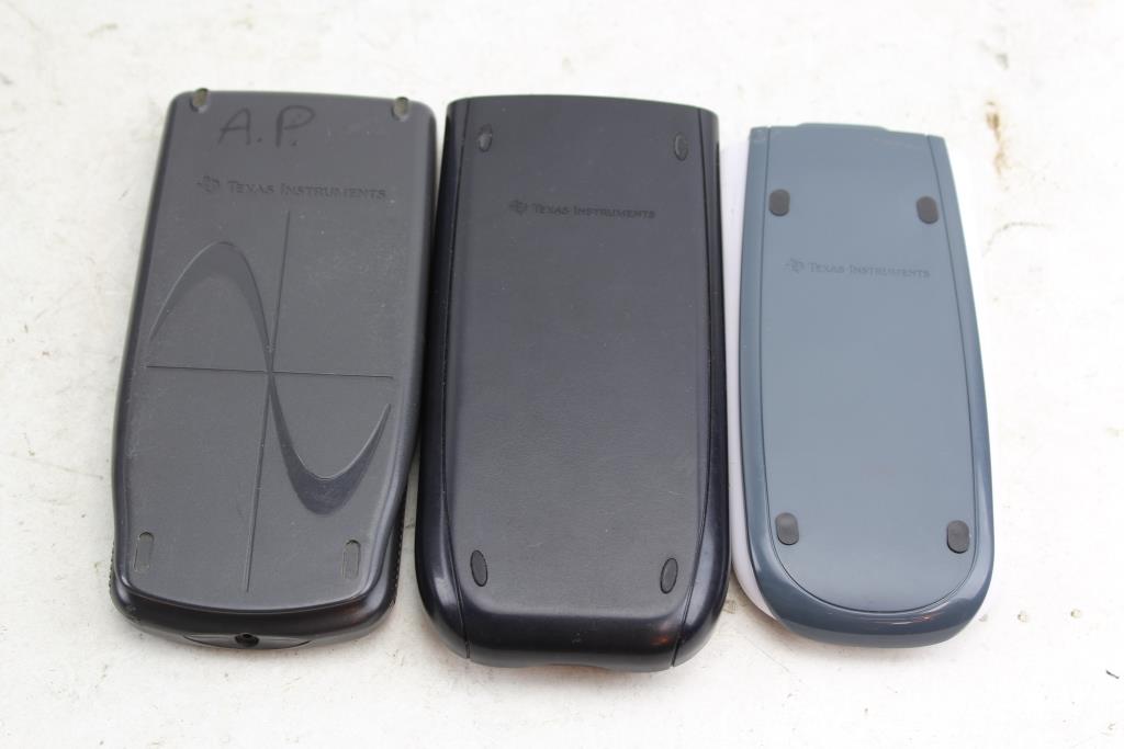 Texas Instruments Scientific Calculators: 3 Items | Property Room