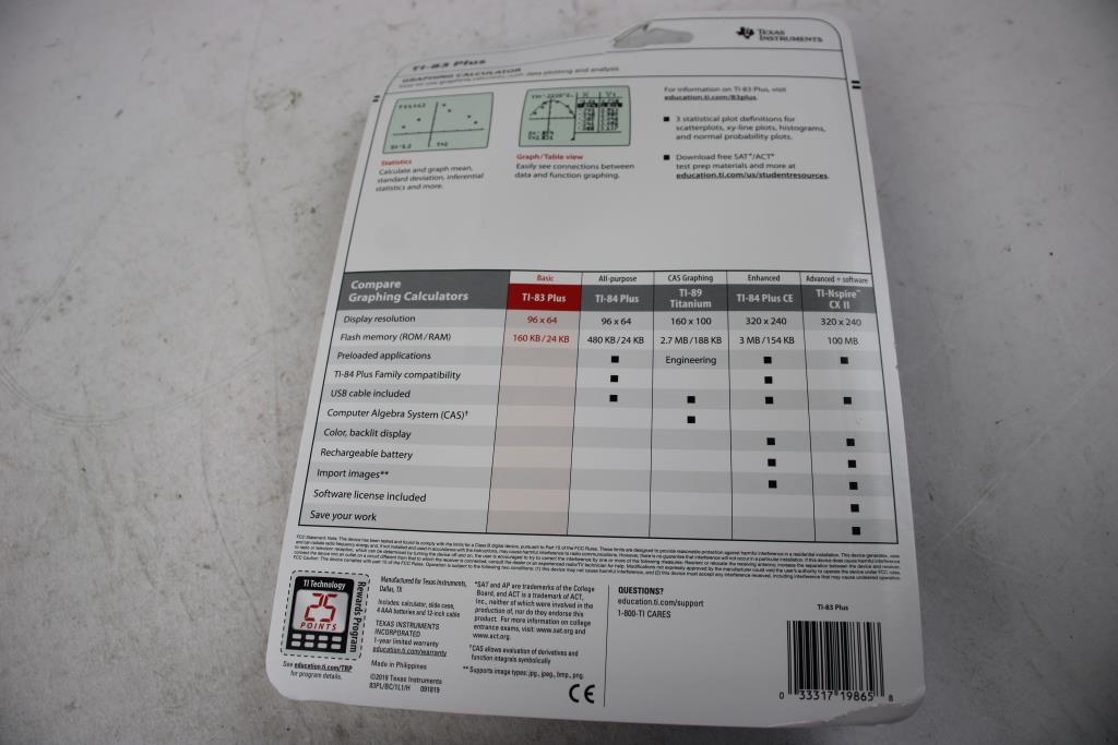 Texas Instruments TI-83 Plus Calculator | Property Room