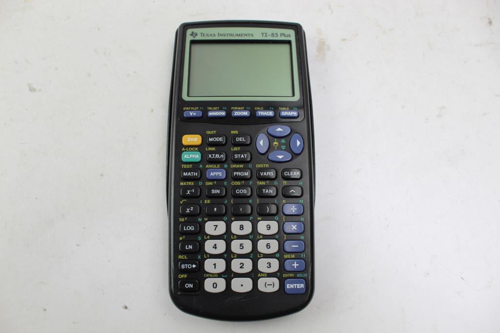 Texas Instruments TI 83 Plus Scientific Calculator Property Room texas-instruments-ti-83-plus-scientific-calculator-property-room