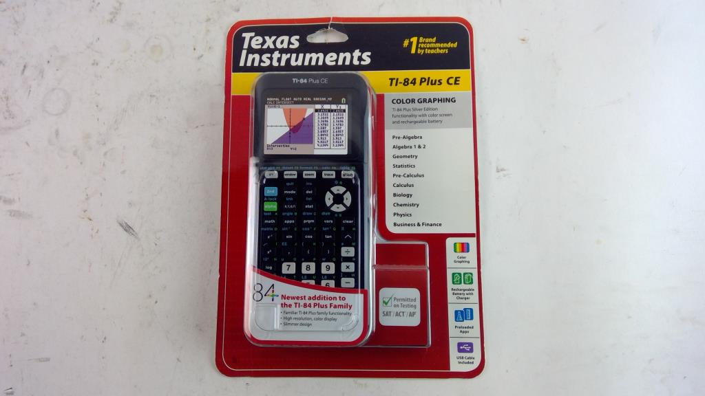 Texas Instruments TI-84 Plus CE Calculator | Property Room