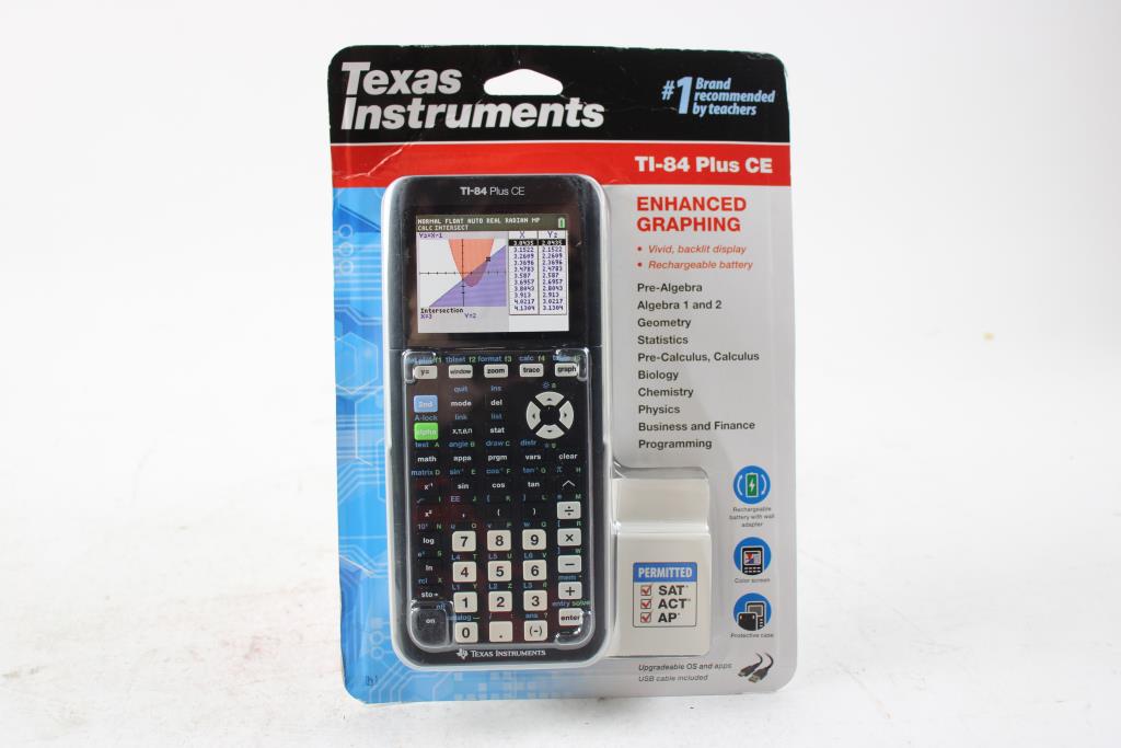 Texas Instruments Ti-84 Plus CE Calculator | Property Room