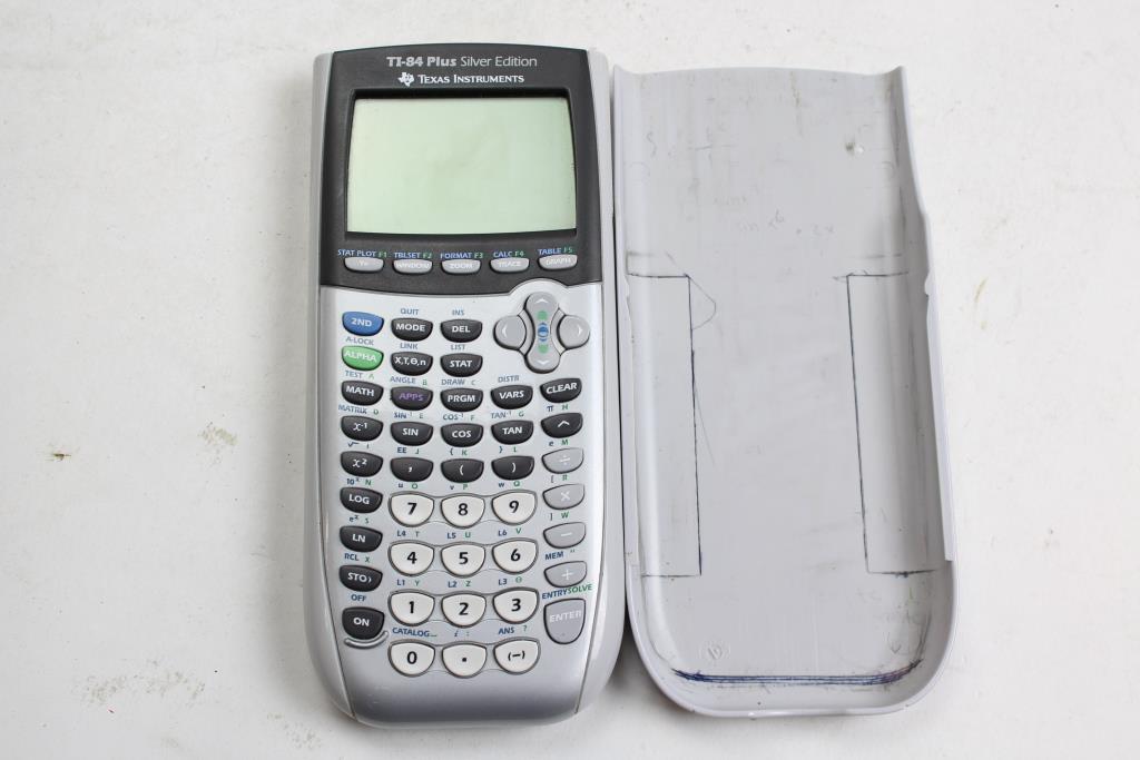 Texas Instruments TI-84 Plus Silver Edition Calculator | Property Room