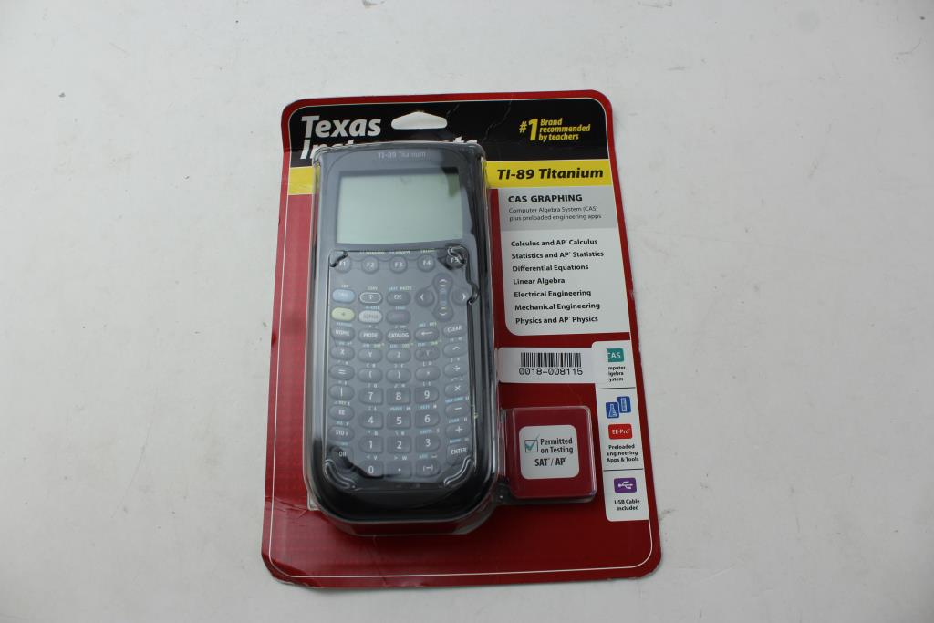 Texas Instruments TI-89 Titanium Calculator | Property Room