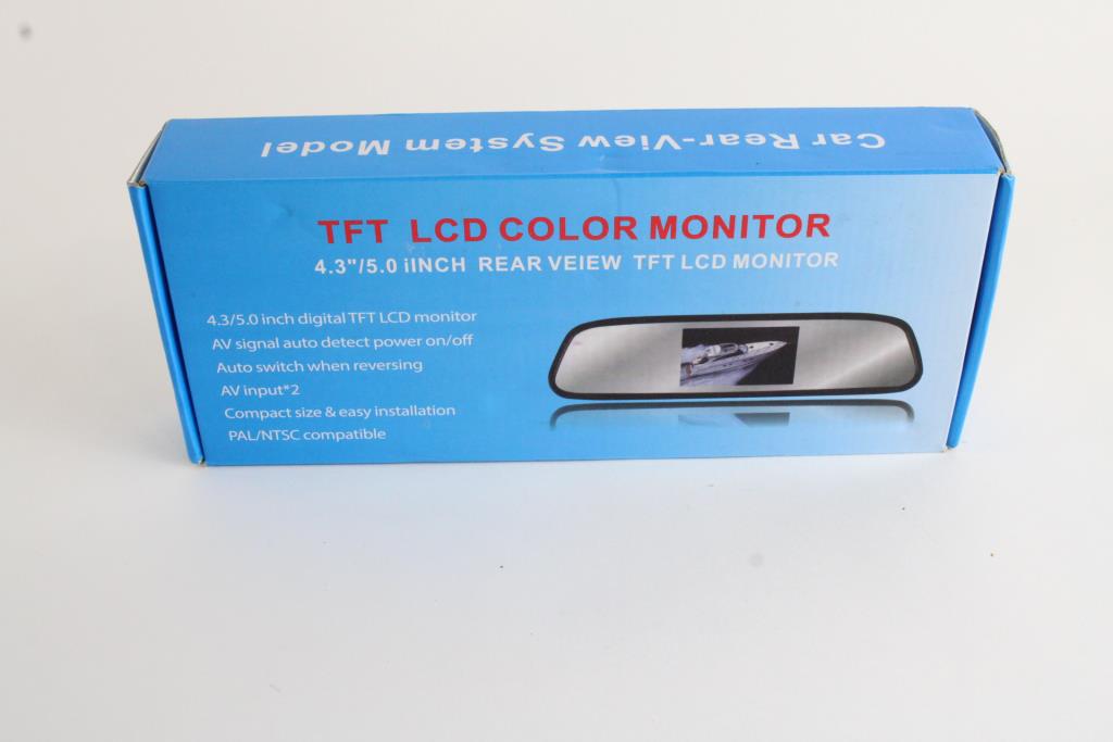 TFT LCD Color Monitor Rear View Mirror | Property Room