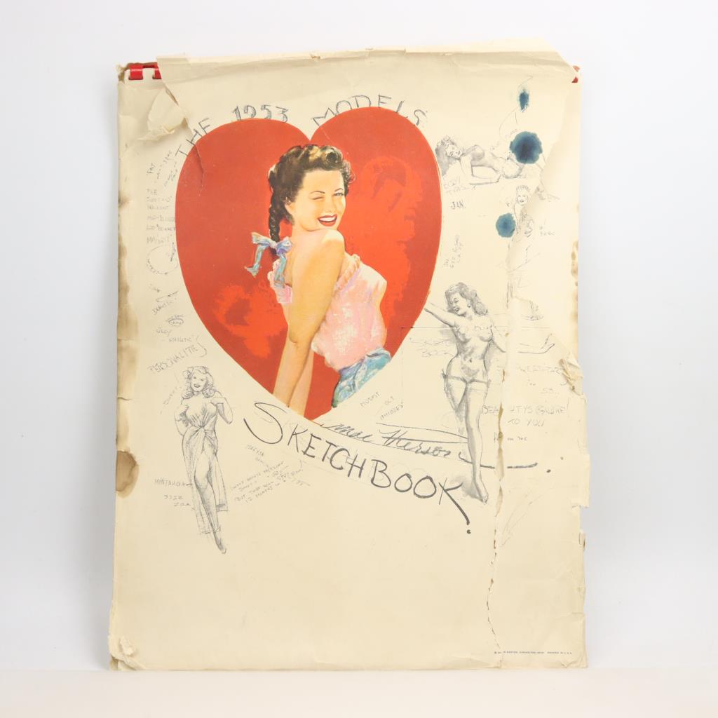 The 1953 Models Sketchbook Calendar By Earl MacPherson | Property Room