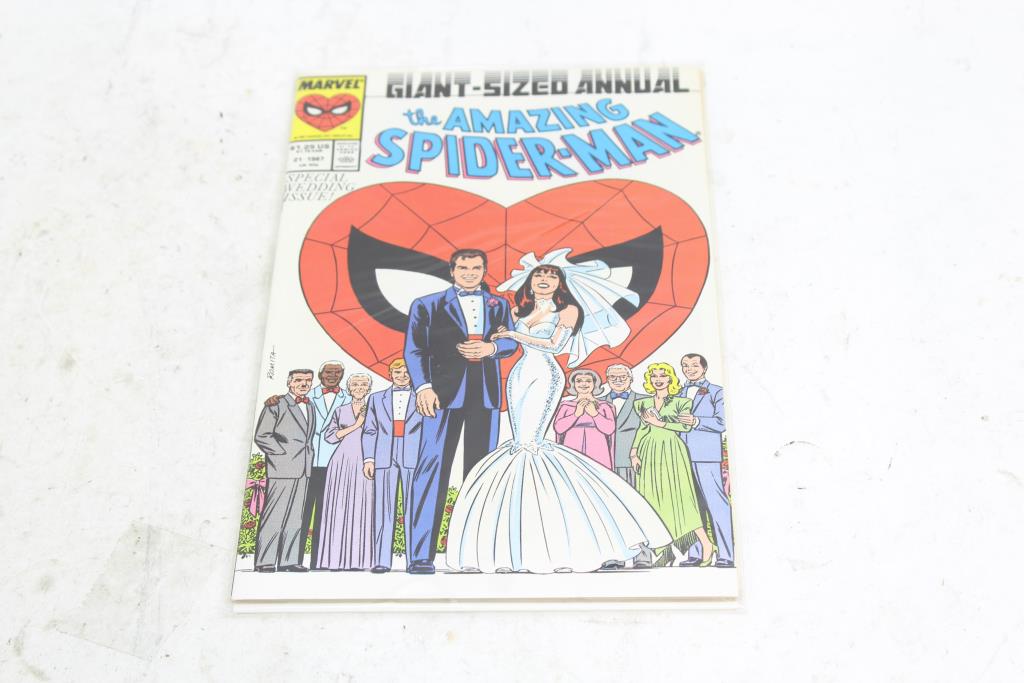 The Amazing Spiderman Special Wedding Issue 21 1987 Comic | Property Room