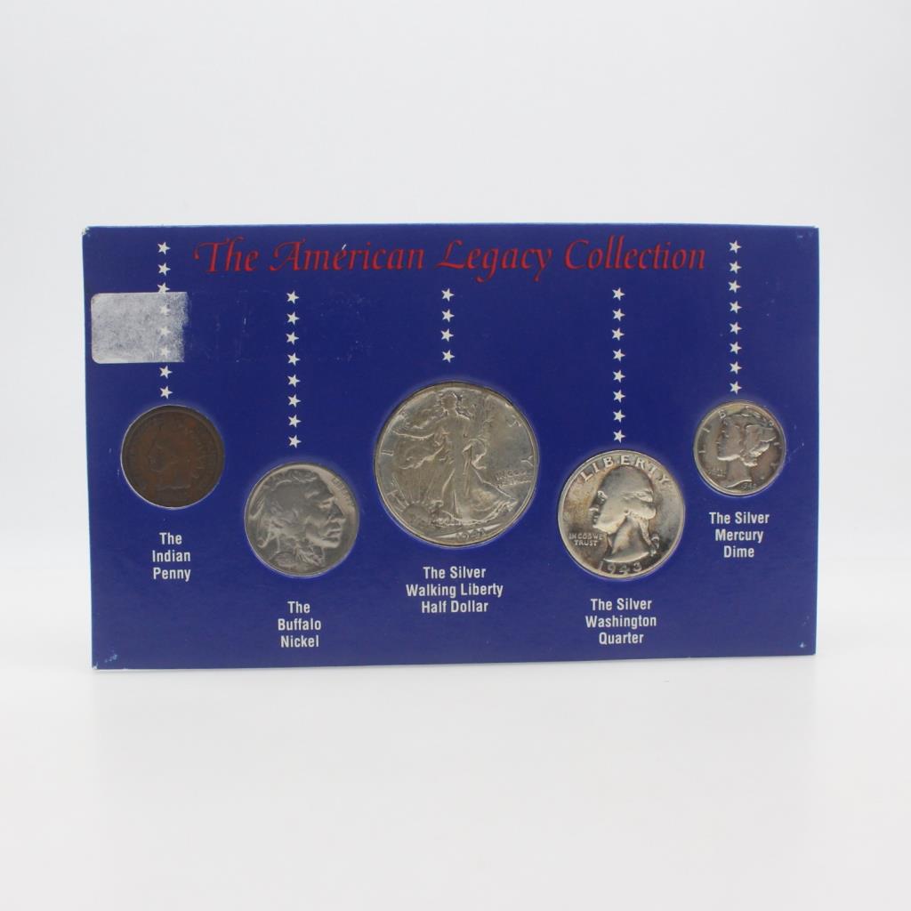 The American Legacy Collection Including 3 Silver Coins | Property Room