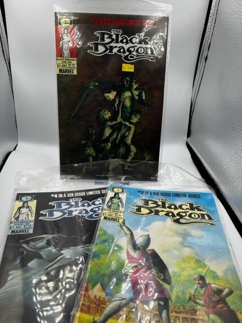The Black Dragon Comic Book Lot - Chris Claremont | Property Room