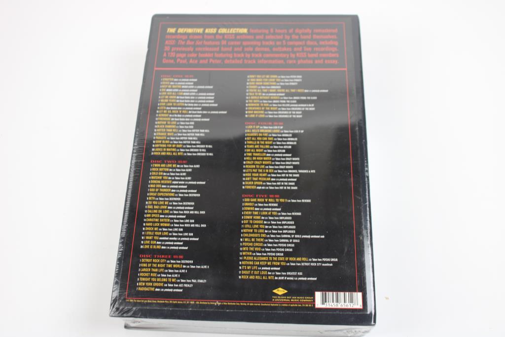 The Definitive Kiss Collection Box Set, 5 Discs | Property Room