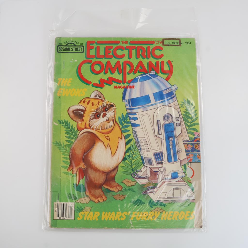 The Electric Company Magazine-The EWORKS-StarWars Furry Heroes 1983 ...