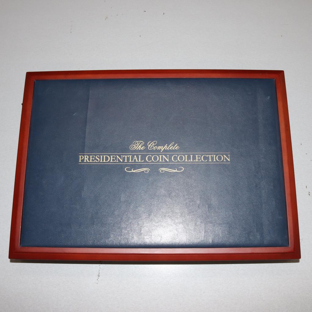The Franklin Mint Complete Presidential Coin Collection Box | Property Room