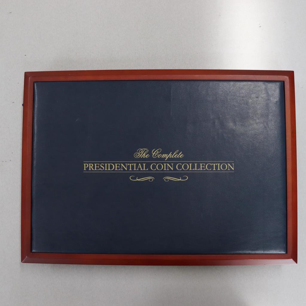 The Franklin Mint Complete Presidential Coin Collection Box | Property Room