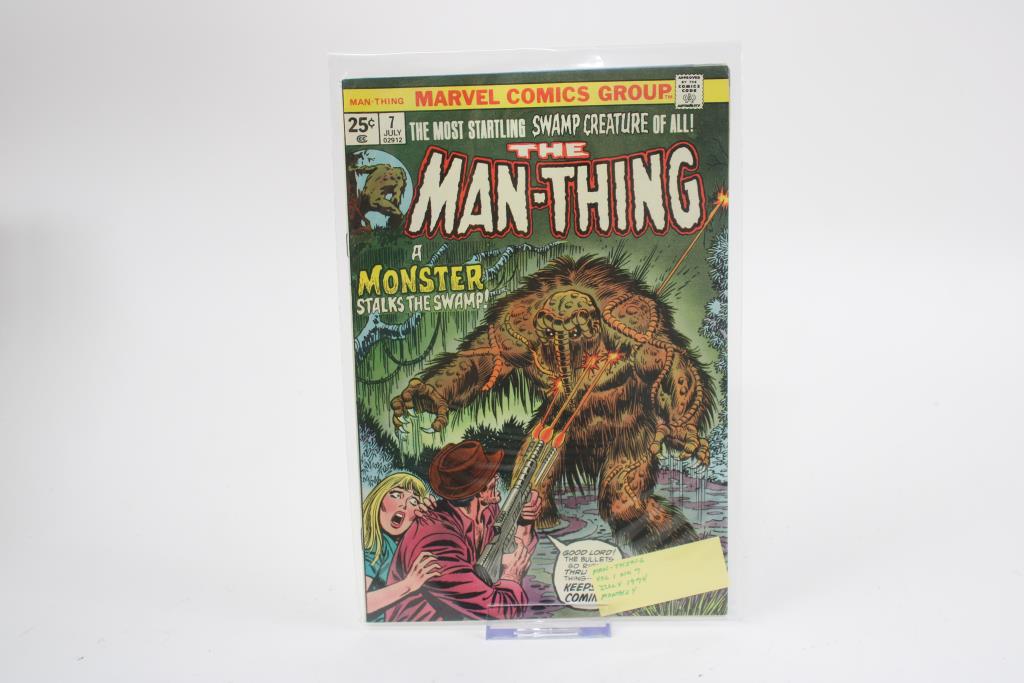 The Man-Thing #7, 1974 Marvel | Property Room