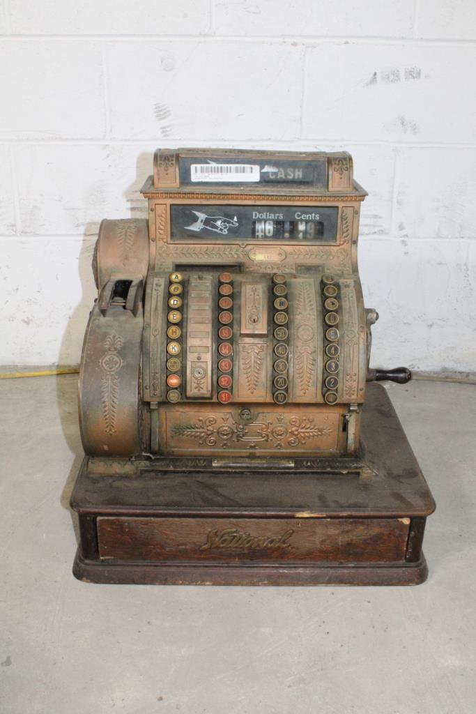 The National Cash Register Co. Antique Cash Register | Property Room