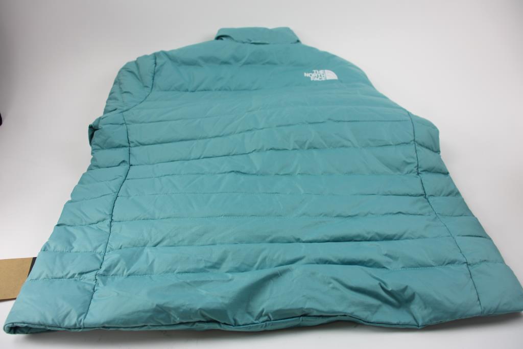 The North Face Flare Down Jacket, Size Large, Bristol Blue | Property Room