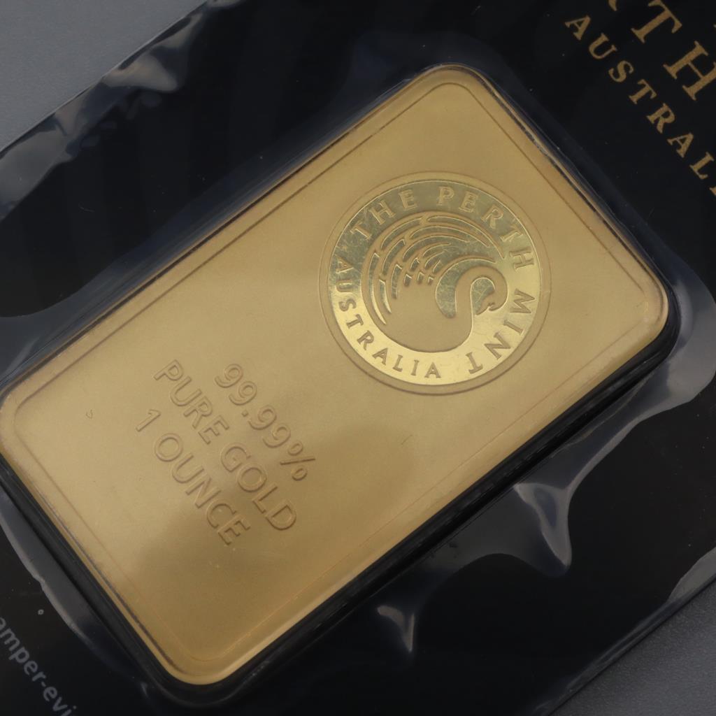 The Perth Mint Australia Pure Gold 1 Troy oz Bar | Property Room