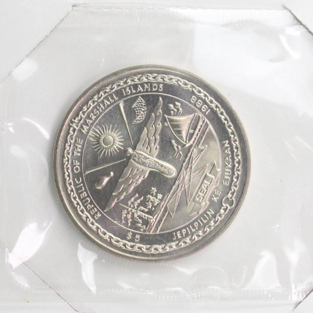 The Space Shuttle Discovery $5 Commemorative Coin | Property Room