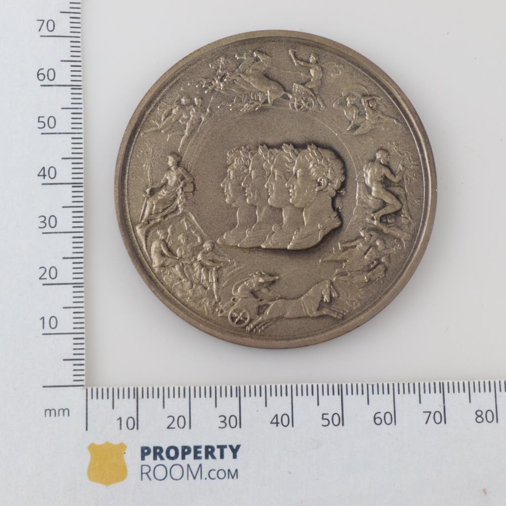 The Waterloo Sterling Silver Medal by John Pinches | Property Room