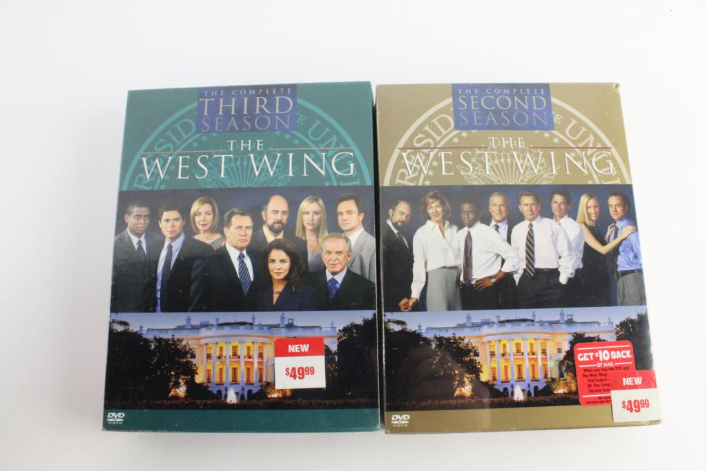 The West Wing DVDs, 2 Pieces | Property Room