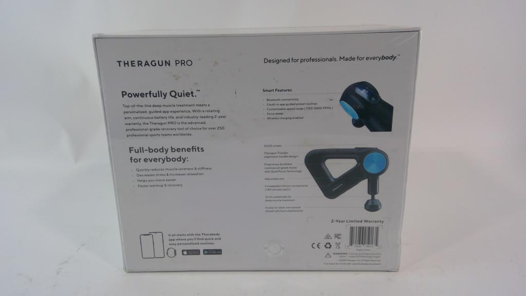 Theragun Pro Smart Percussive Therapy Device | Property Room