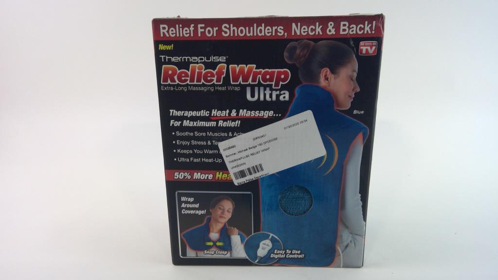 Thermaplus Relief Wrap And Microusb Cords, 3 Pieces | Property Room