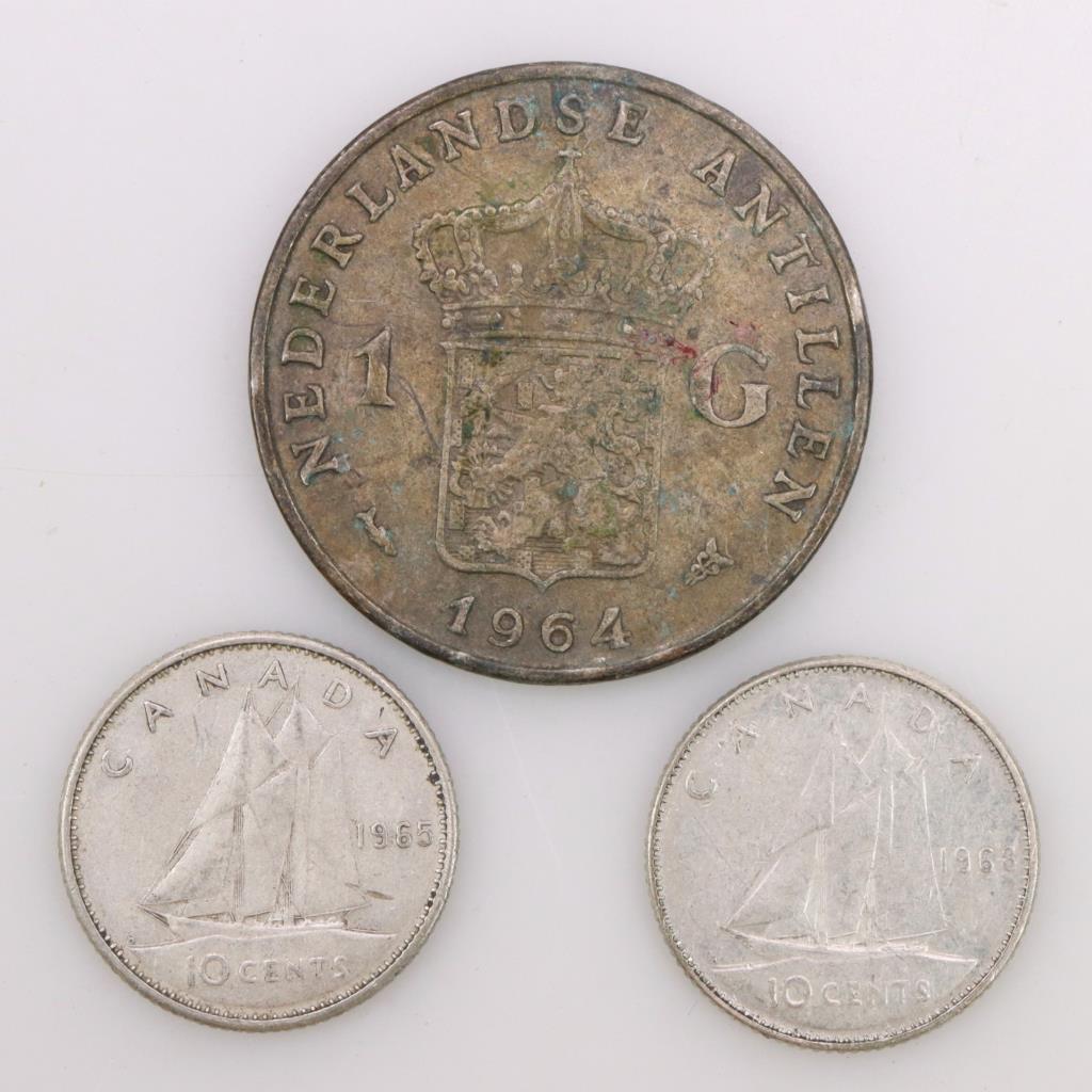 Three Foreign Silver Coins | Property Room