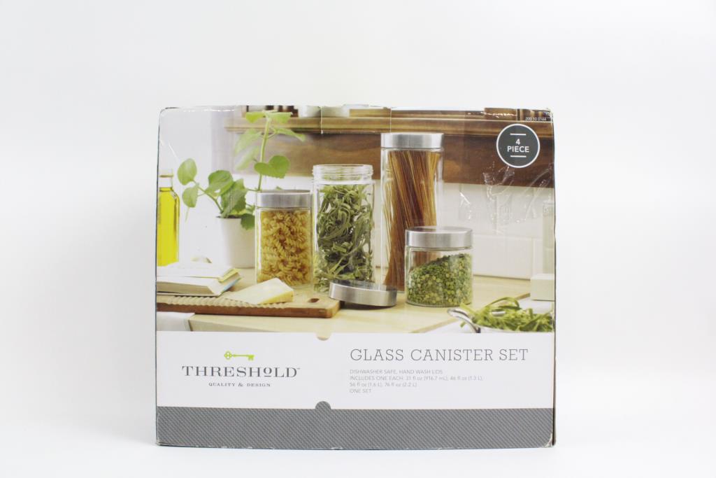 Threshold Glass Canister Set | Property Room