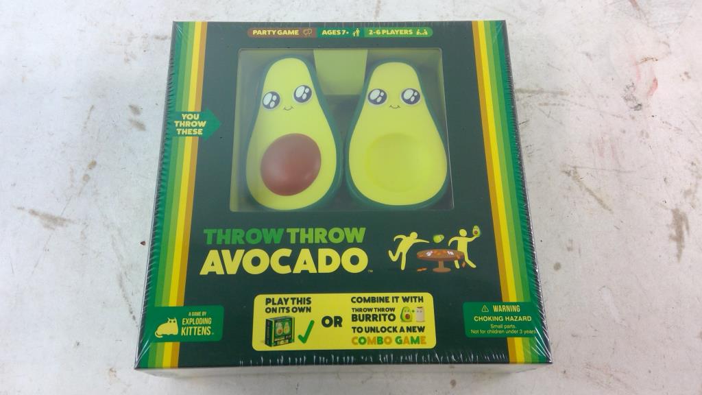 Throw Throw Avacado Card Game | Property Room
