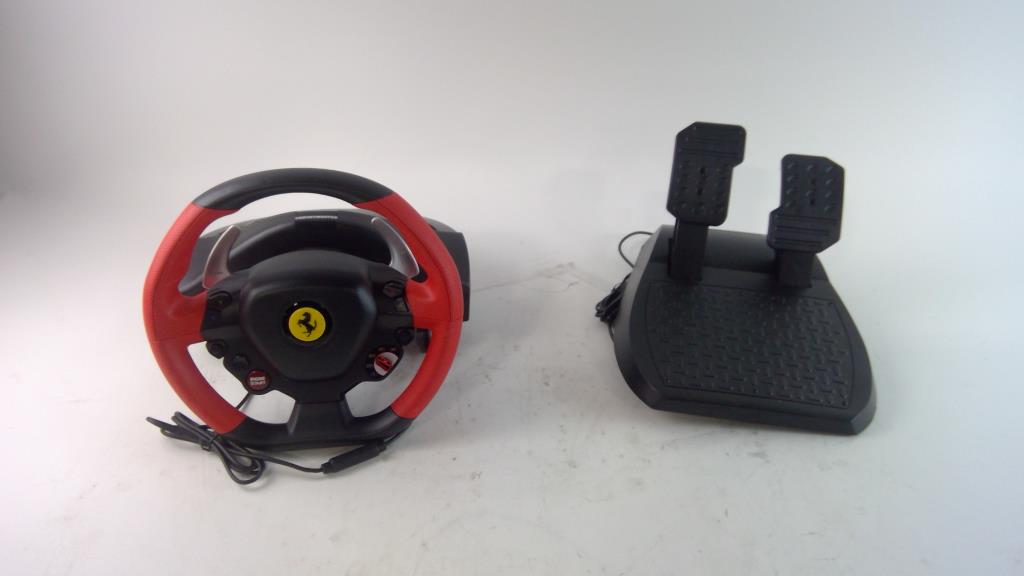Thrustmaster Racing Wheel And Pedals, 2 Pieces | Property Room