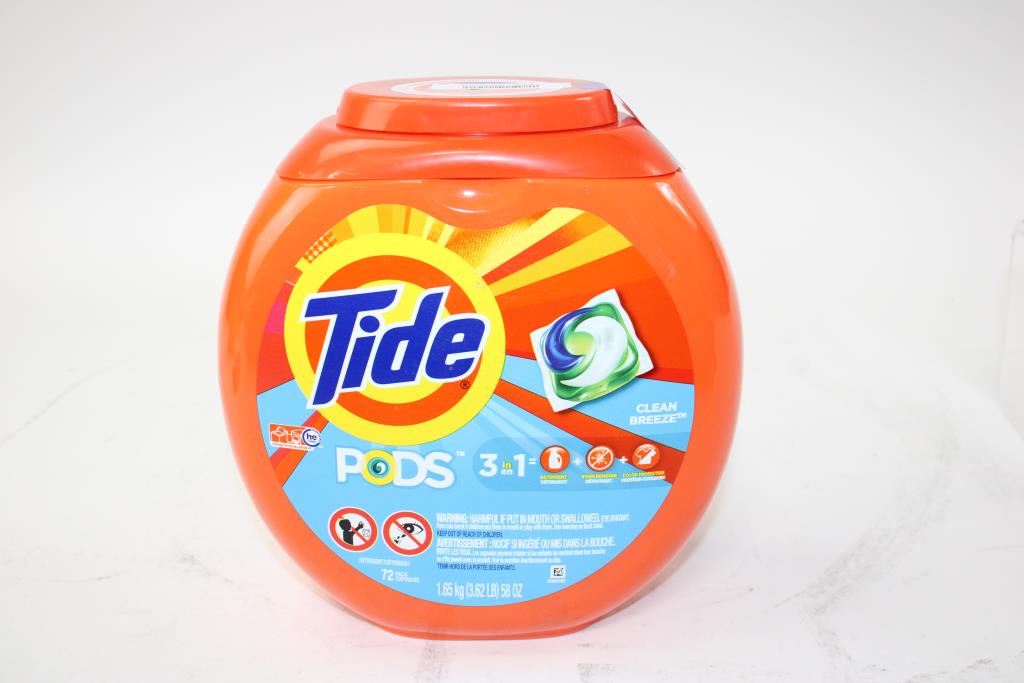 Tide Pods 3 In 1, 58 Oz | Property Room