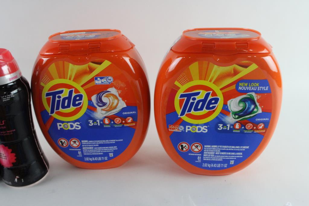 Tide Pods 3-In-1 81-Piece Deterget Tablets And More, 10+ Pieces ...