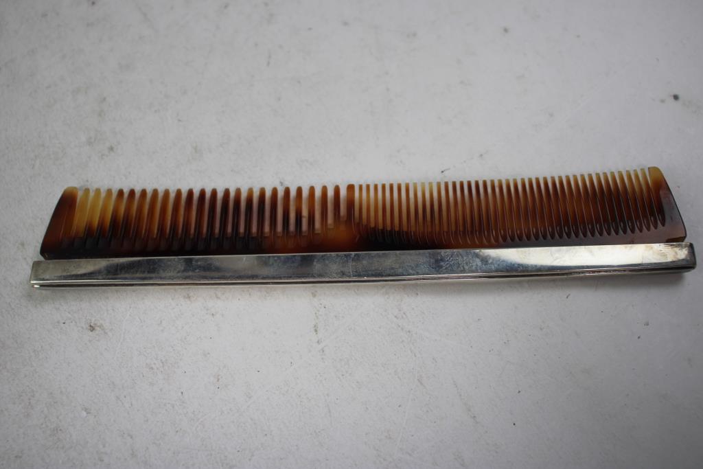 Tiffany & Co Sterling Silver Comb Holder 7.25 Inch | Property Room