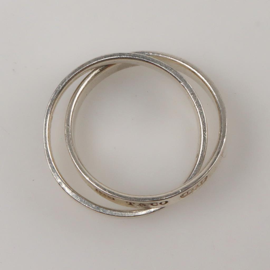 Tiffany & Co. Sterling Silver Interlocking Circes Ring | Property Room