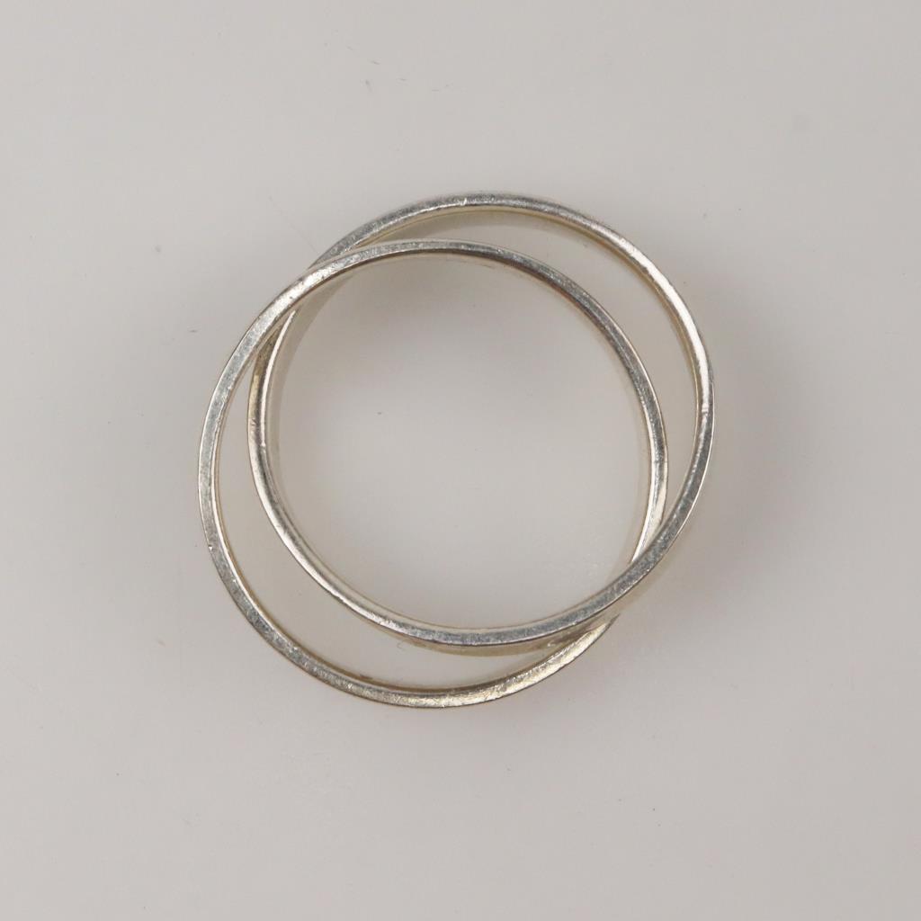 Tiffany & Co. Sterling Silver Interlocking Circes Ring | Property Room