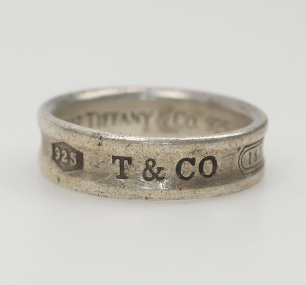 Tiffany & Co. Sterling Silver Narrow Ring | Property Room