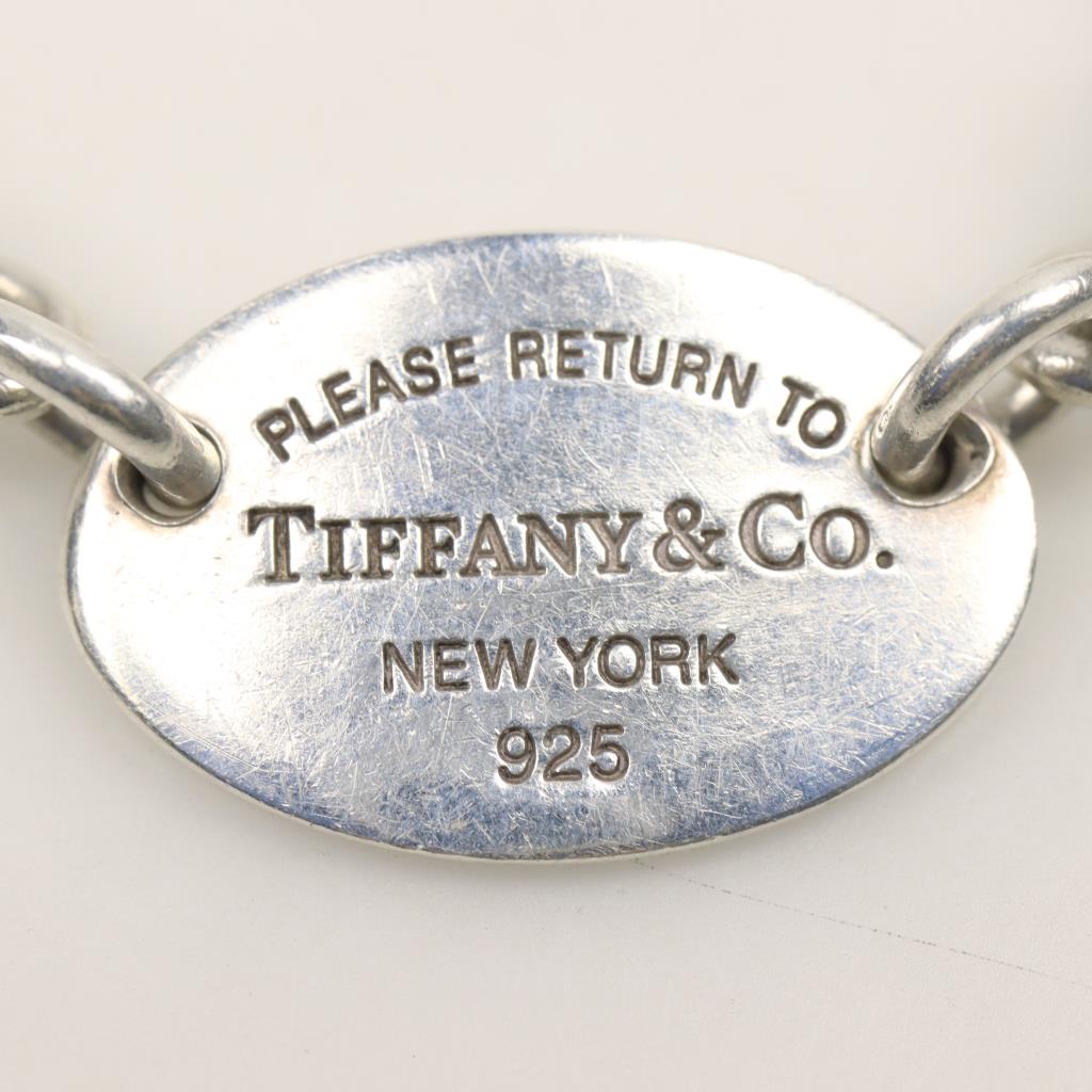 Tiffany & Co. Sterling Silver Return To Tiffany Oval Tag Bracelet | Property Room