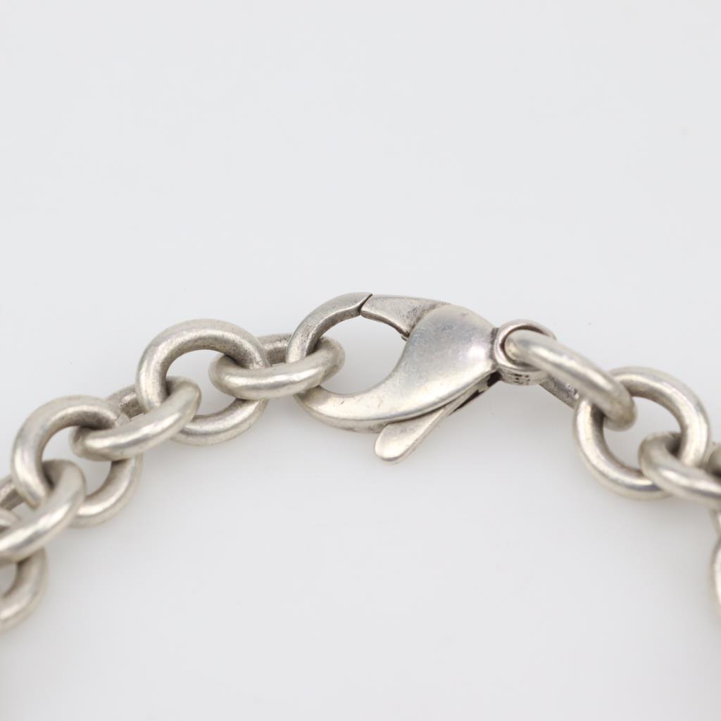 Tiffany & Co. Sterling Silver Round Link Bracelet | Property Room