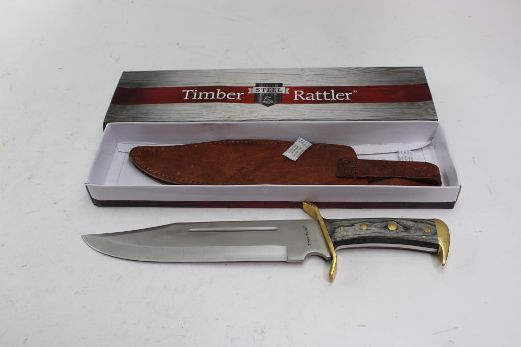 Timber Rattler Bowie Knife | Property Room