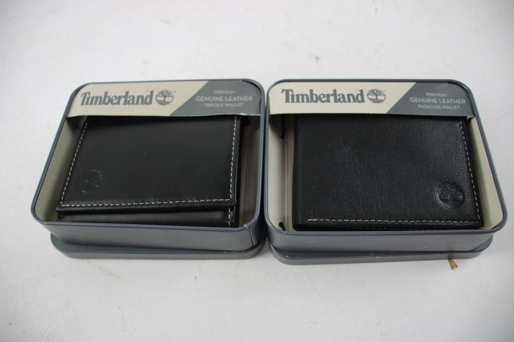 Timberland Leather Wallet Lot, 2 Pieces | Property Room